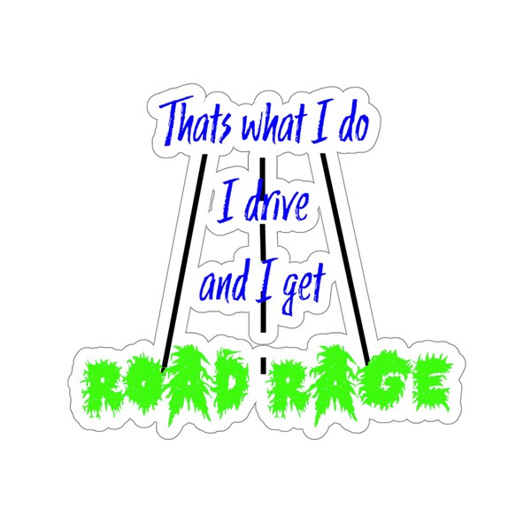 Car Stickers Road Rage - Etsy
