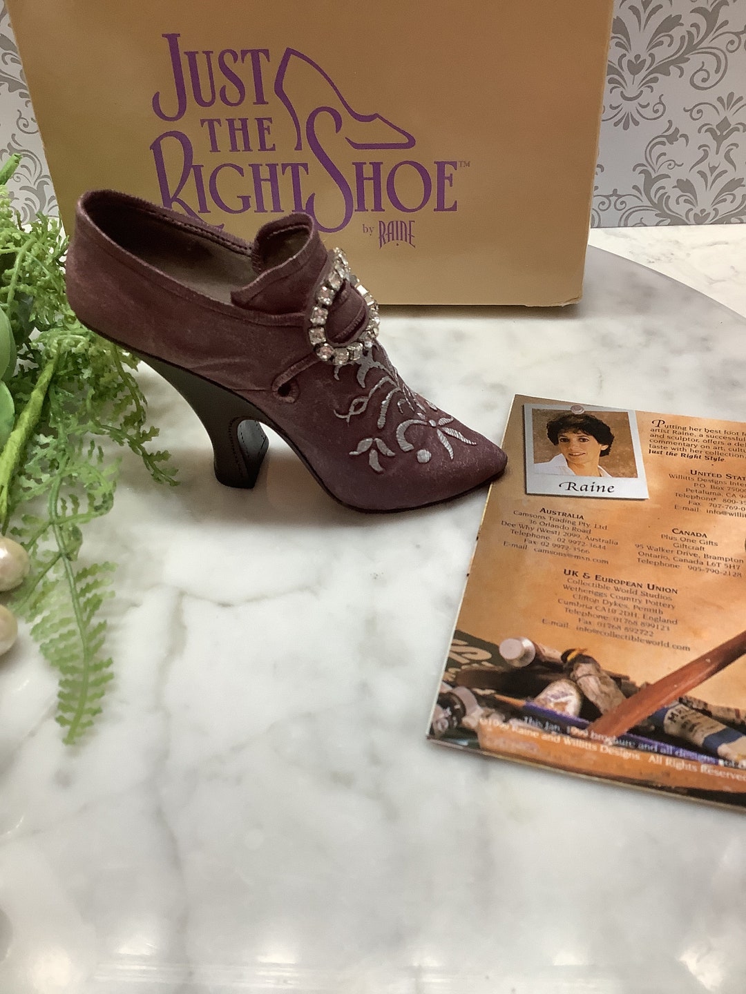 Miniature Shoe Collectible ~ Just the Right Shoe Collections by Raine ...