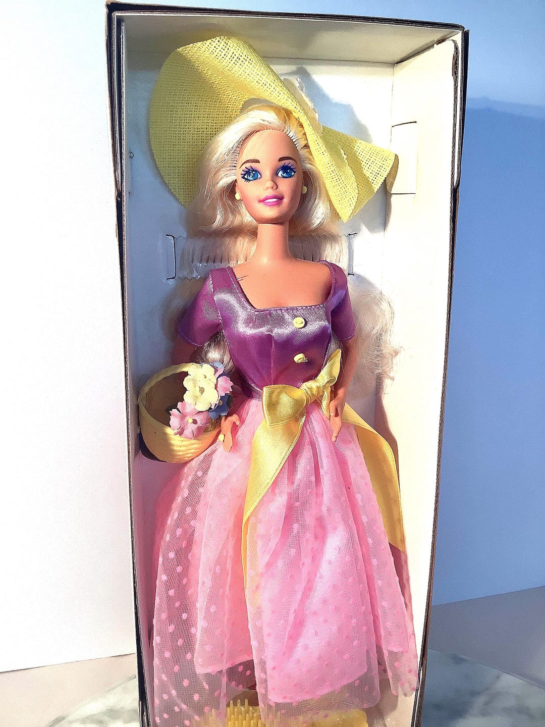 Vintage 1995 Avon Exclusive Spring Blossom Barbie - Collectible Special ...