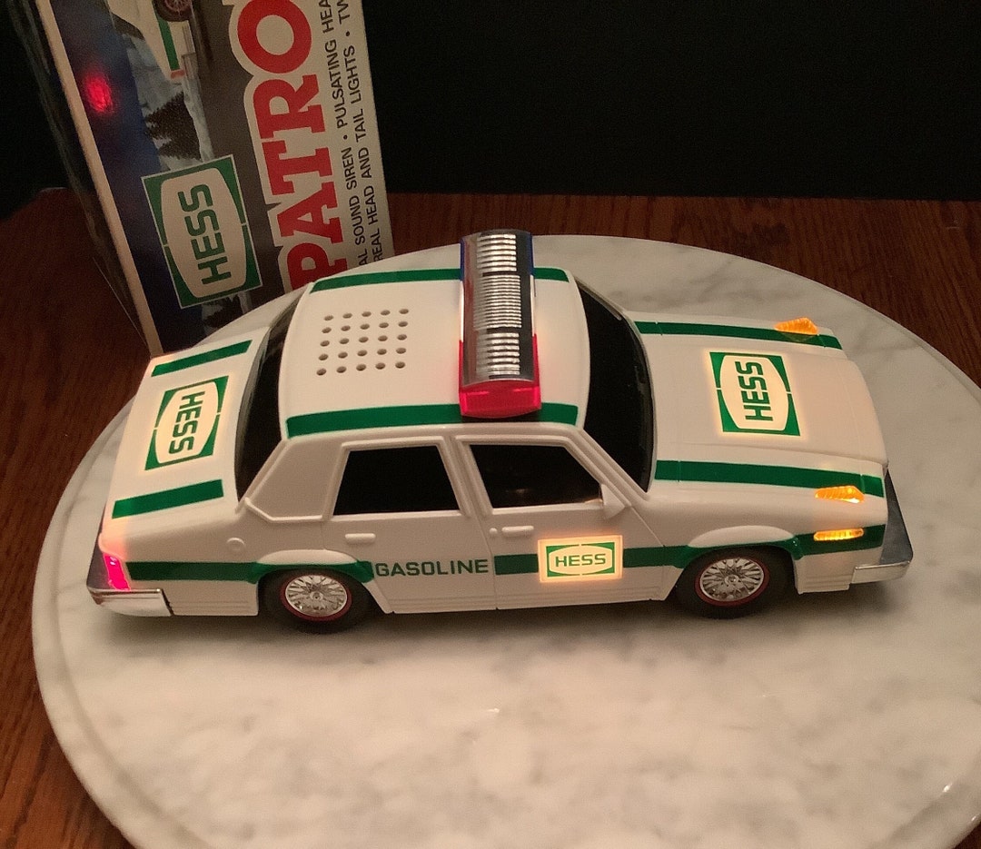 Hess 1993 Police Patrol Car~ Working Siren, Horn, Lights, Flashers ...