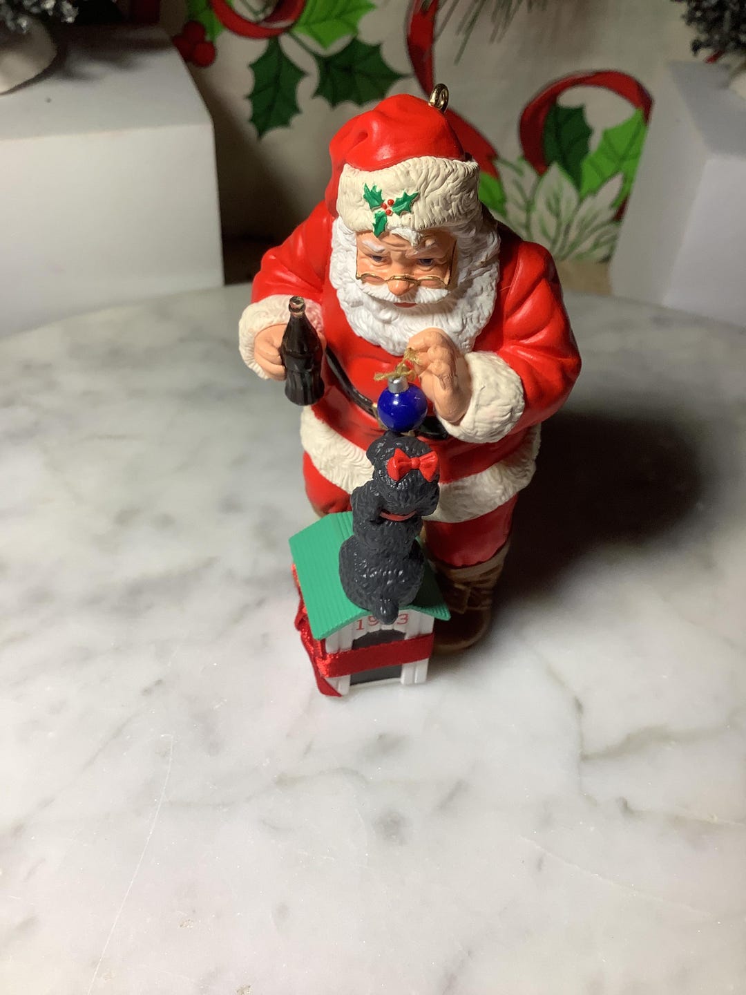 Coca Cola Santa Hallmark Keepsake Ornament - 1993 - Vintage Collectible ...