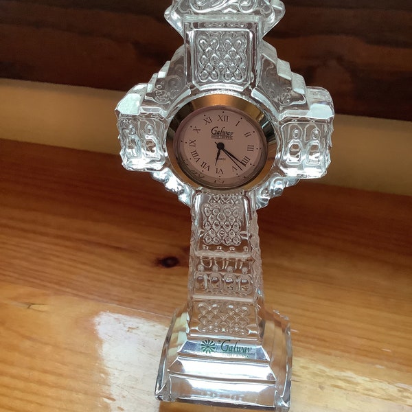 Irish Crystal Clock - Etsy