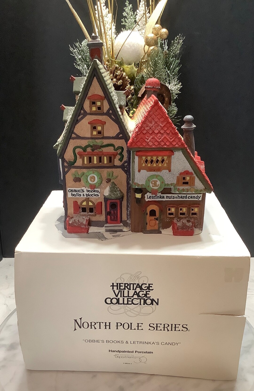 Hand Painted Porcelain, 1992 Heritage Village Collection dept 56 Obbie ...