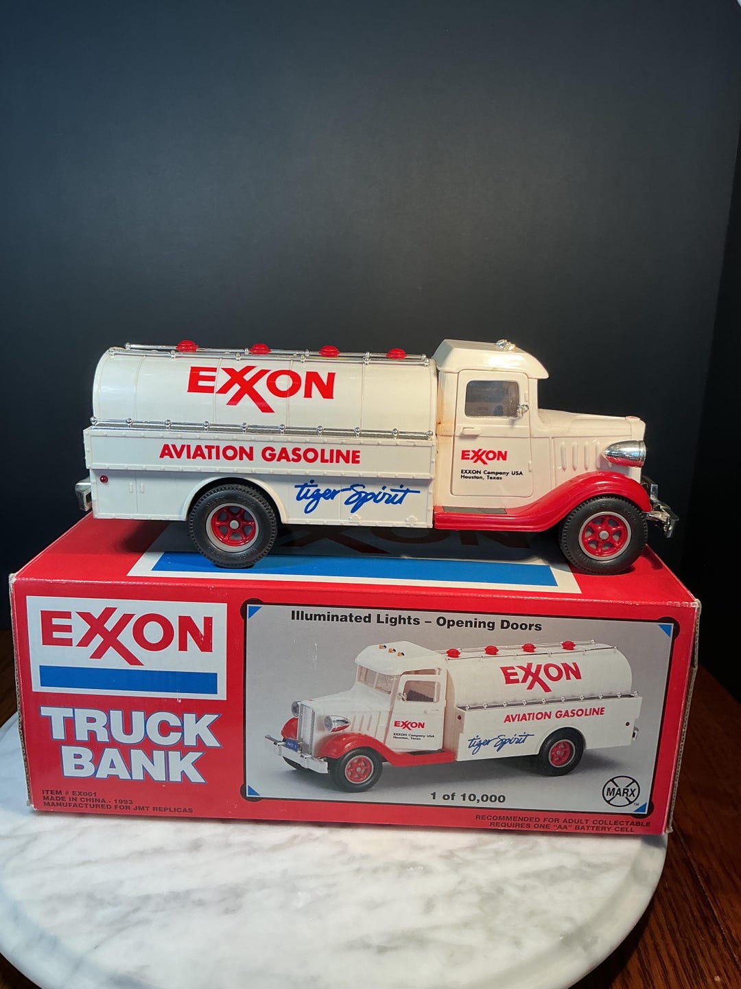 1993 Exxon Aviation Gasoline Truck Bank, Limited Edition, Marx Toys - Etsy