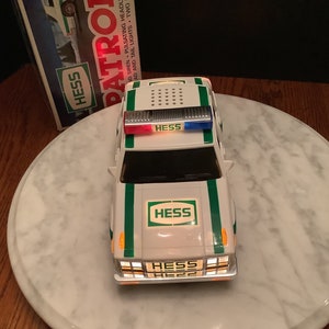 Hess 1993 Police Patrol Car~ Working Siren, Horn, Lights, Flashers ...