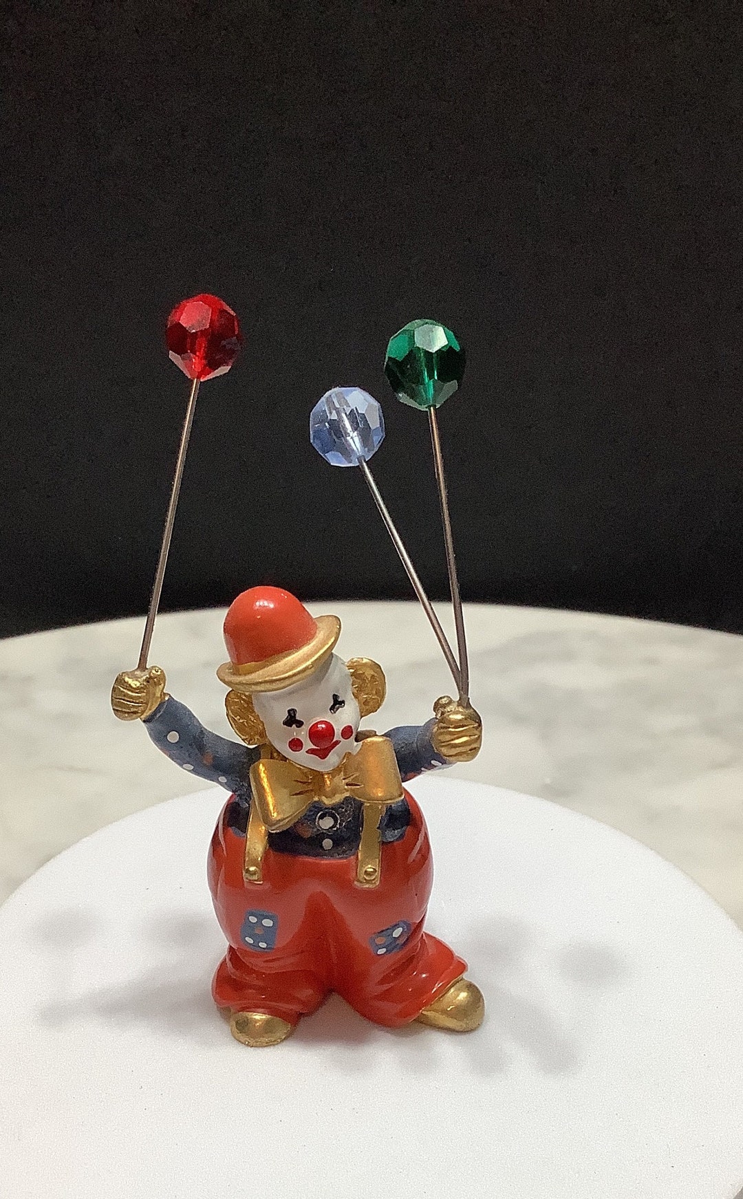 Spoontiques Vintage Miniature Gold Clown, Pewter, Adorable Clown ...