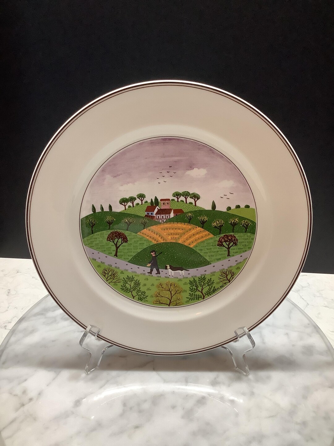 Villeroy & Boch Naïf Dinner Plate, Vintage Luxembourg Fine China ...