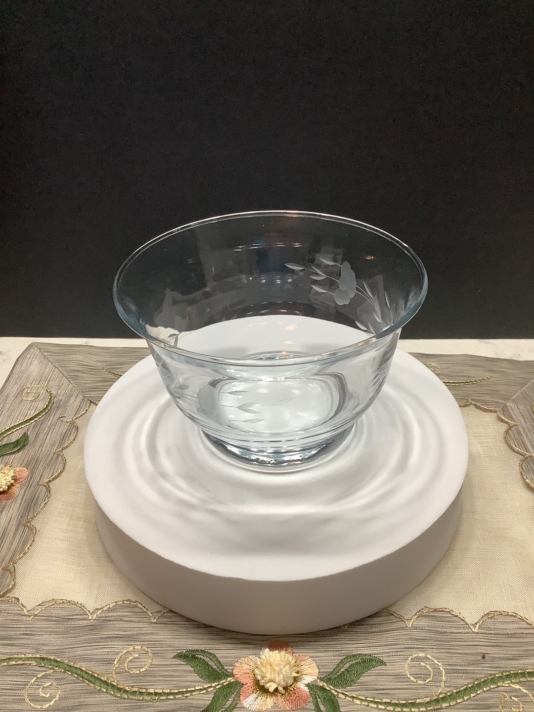 Princess House “HERITAGE” Crystal Condiment Serving Bowl, Princess ...
