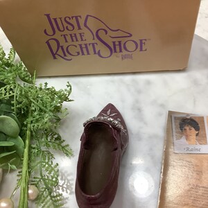 Miniature Shoe Collectible ~ Just the Right Shoe Collections by Raine ...