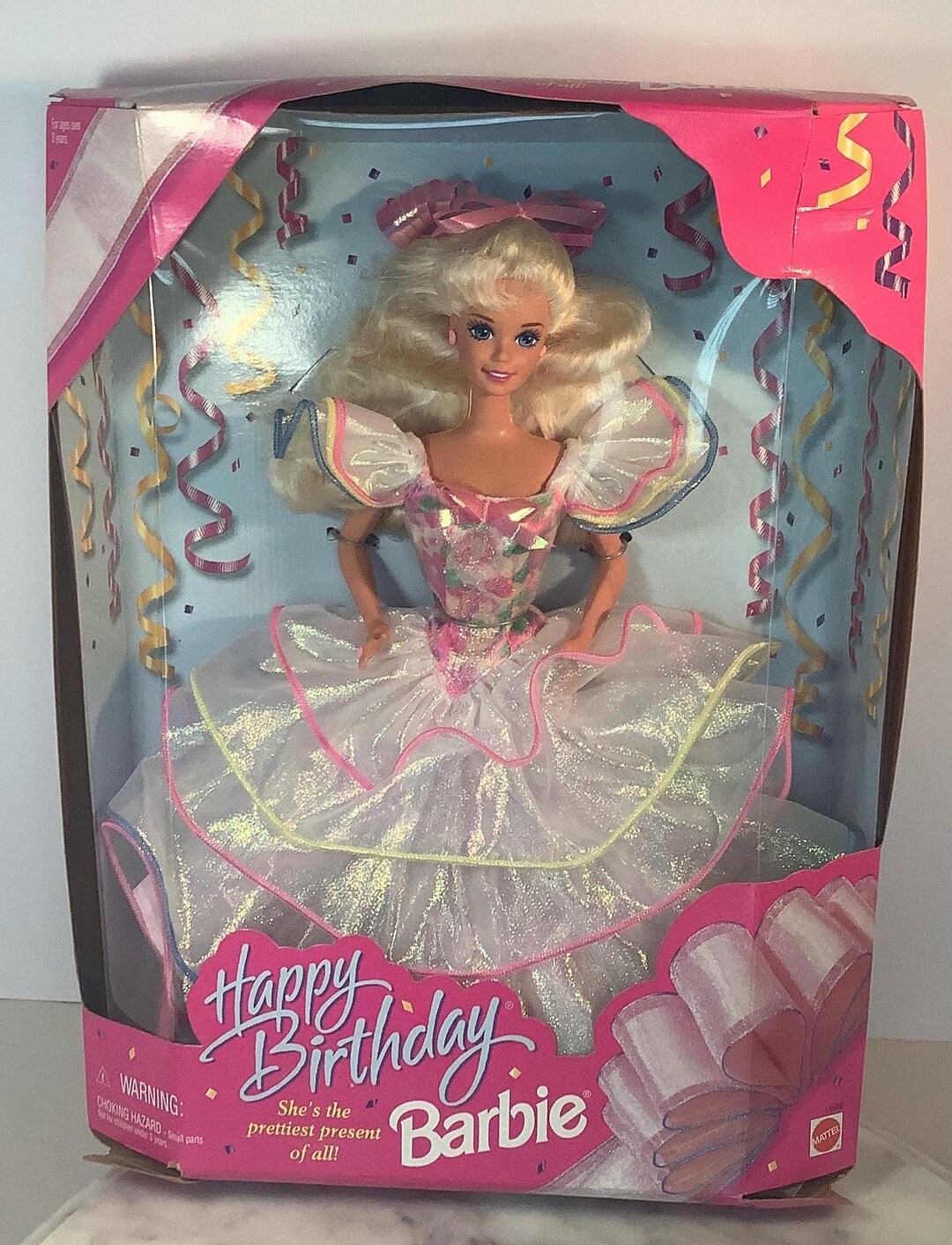 New~vintage Mattel, Special Edition Barbie Doll by Mattel 1995, “happy Birthday Barbie” NIB ...