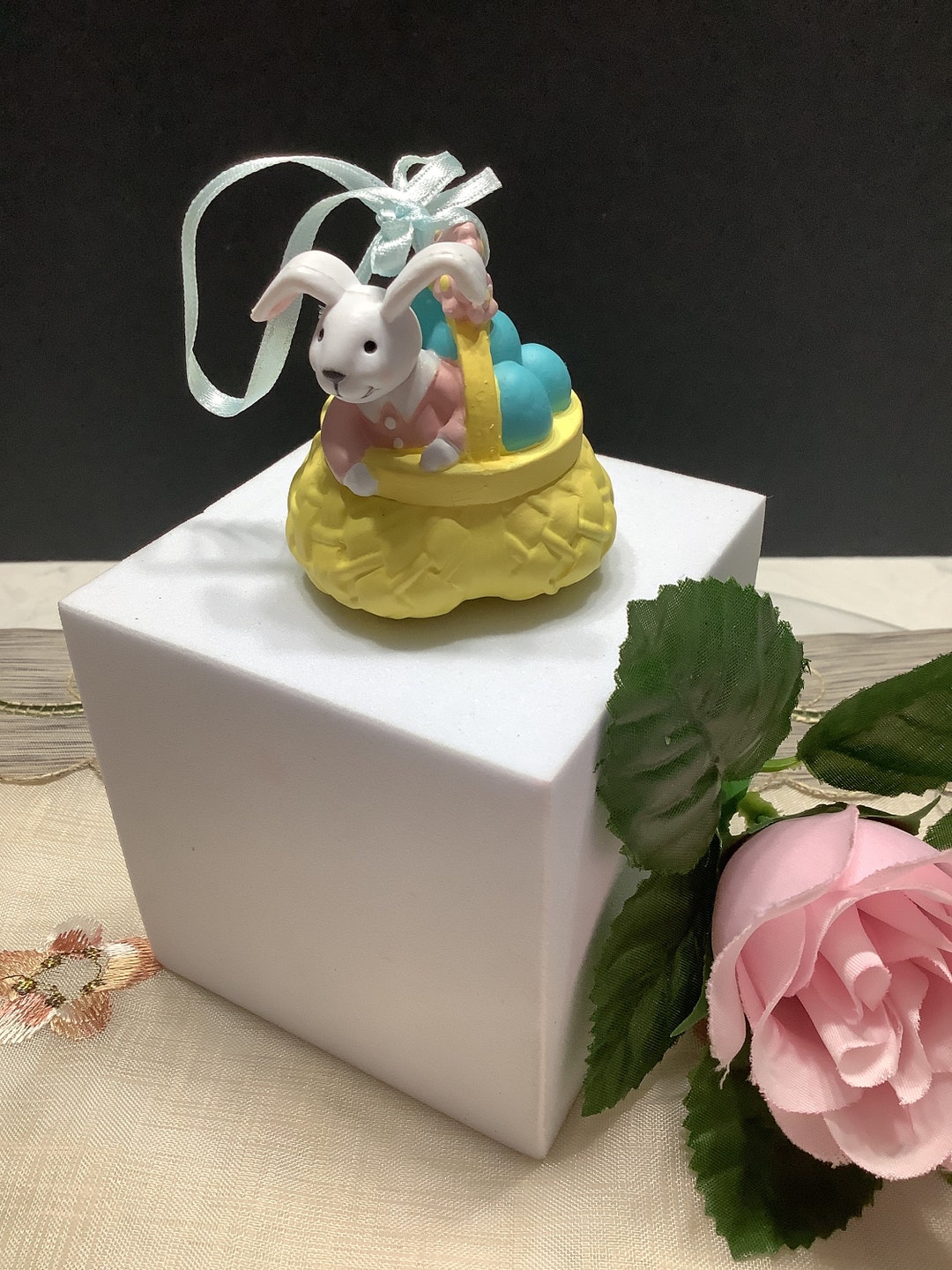 Vintage Avon Easter Bunny Figurines, Easter/spring Decor, Easter ...