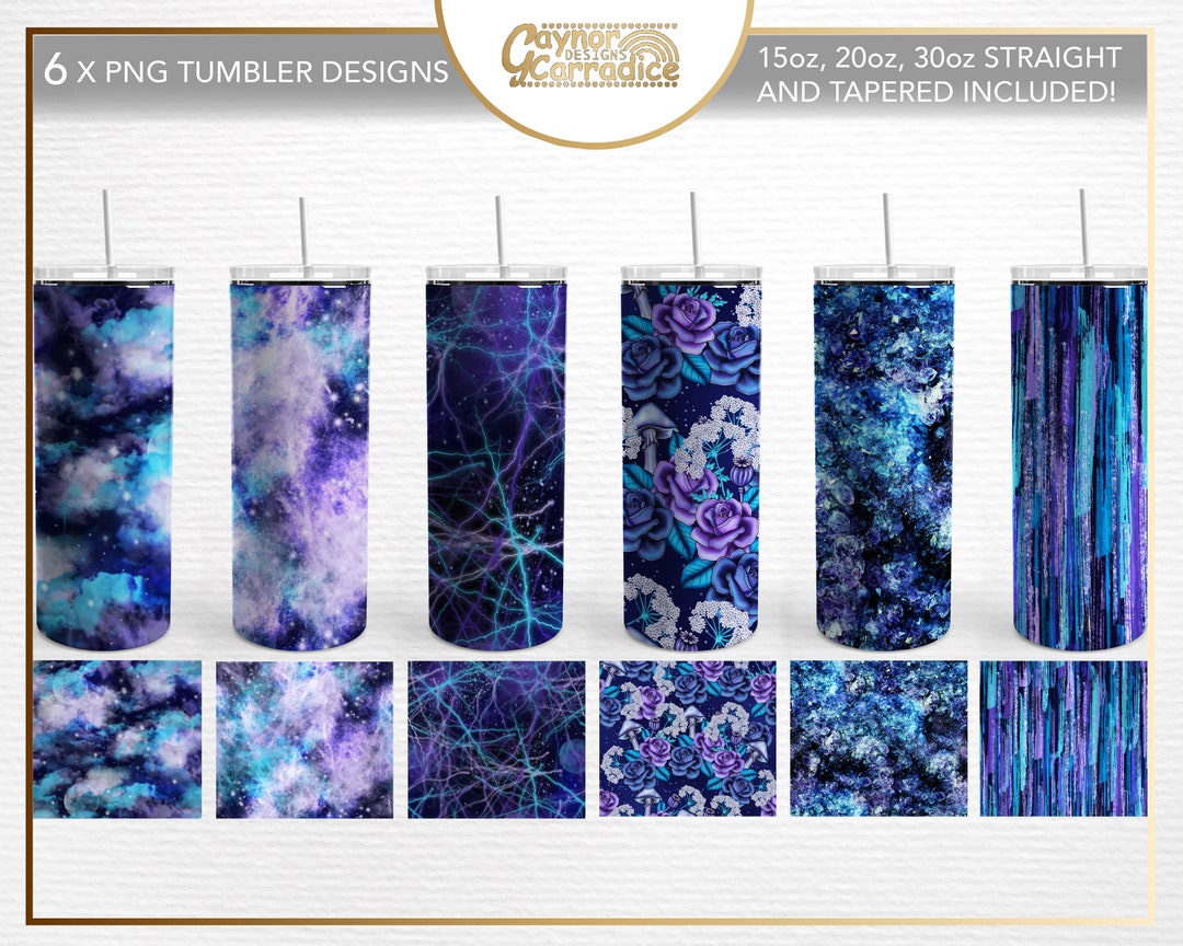 Witchy Tumbler Design Sublimation Tumbler Bundle Set of 6 Designs in ...