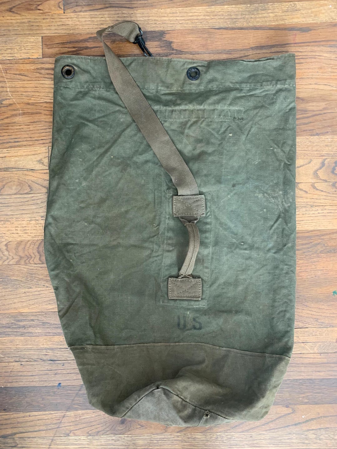 Vintage US Military Duffel With Personalization - Etsy
