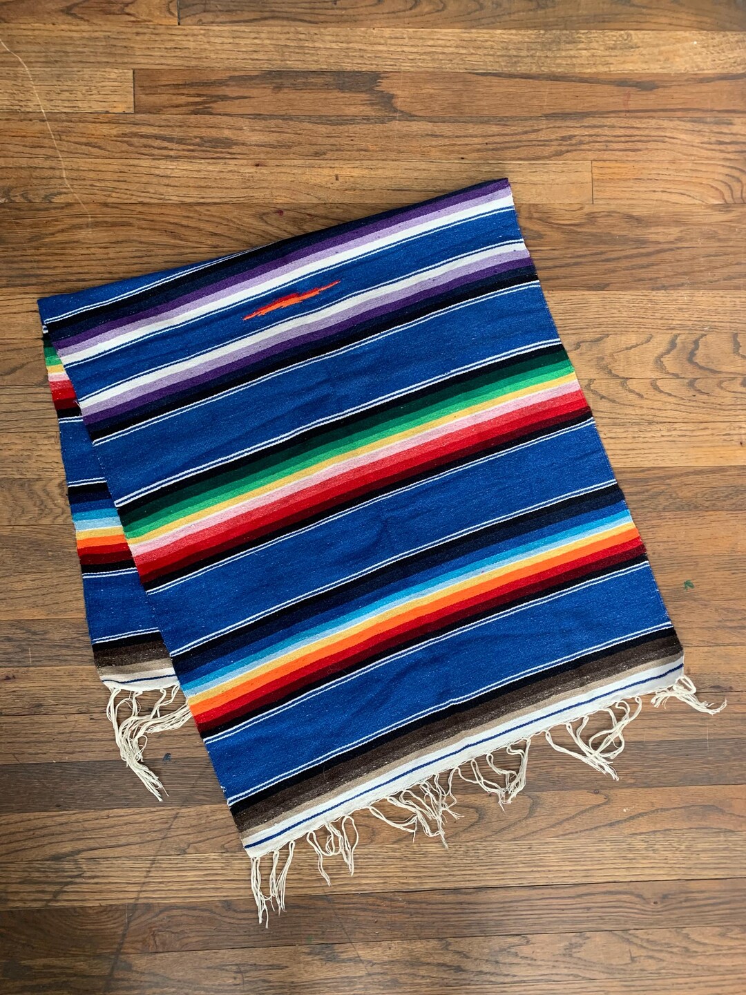 Vintage Mexican Textile Runner - Etsy