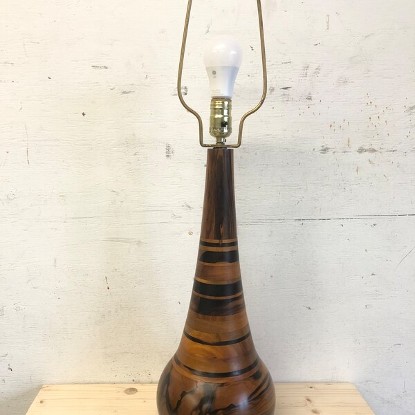 Carved Lamp - Etsy