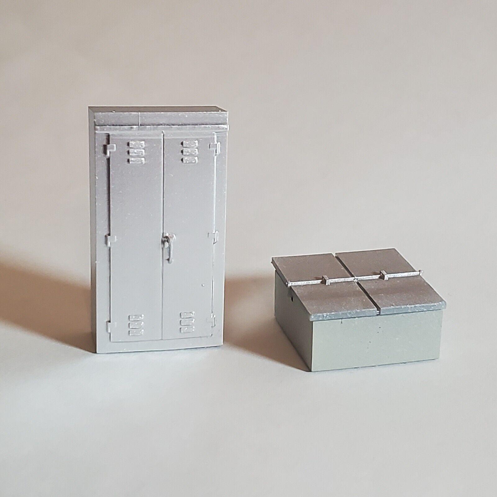 S Scale Model Railroad Signal Box and Battery Box 6-pack - Etsy