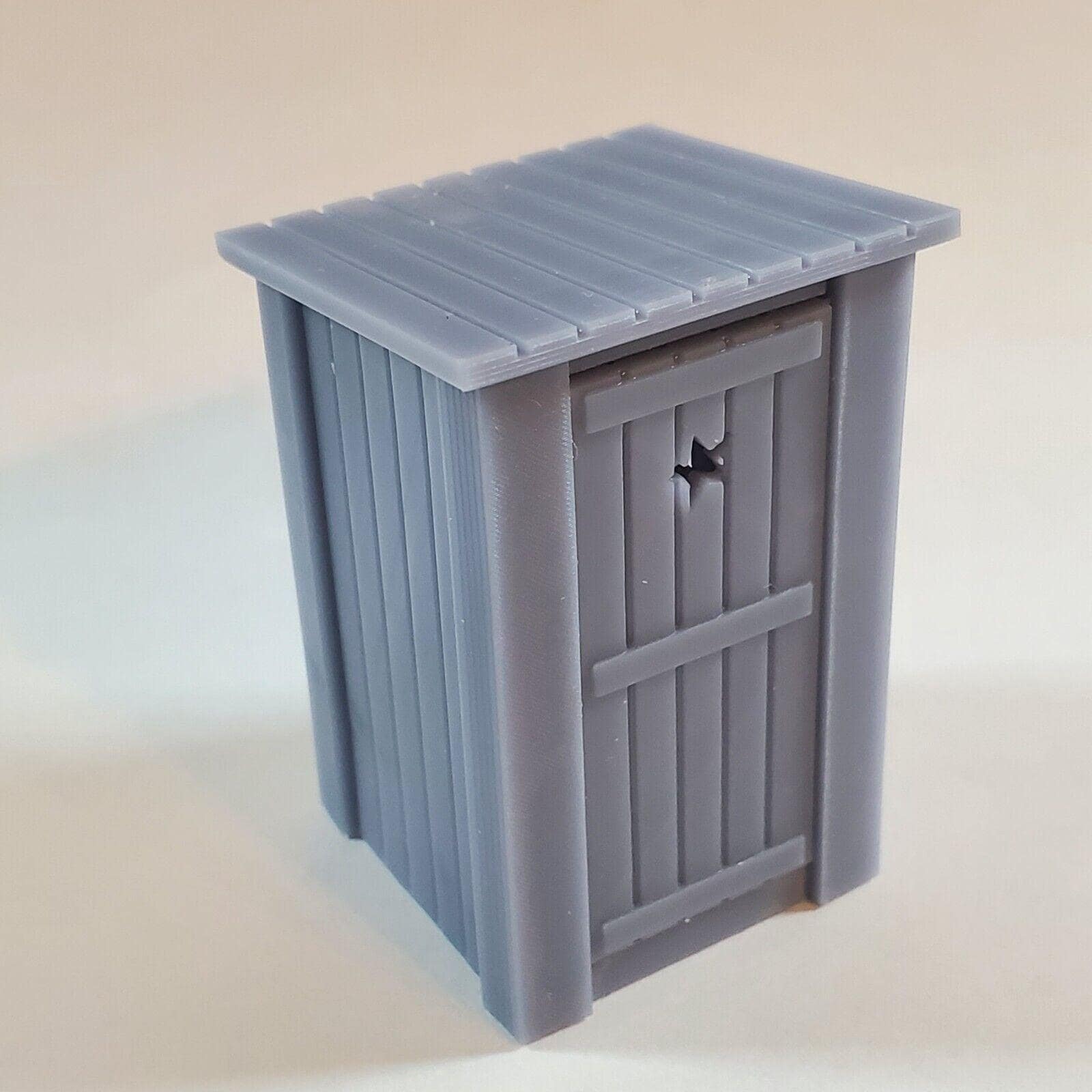 HO Scale Old Time Outhouse 4-pack for Model Railroad Diorama - Etsy