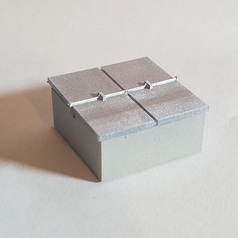 S Scale Model Railroad Signal Box and Battery Box 6-pack - Etsy