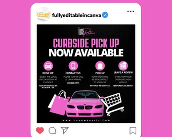 Curbside Pickup Flyer - Etsy