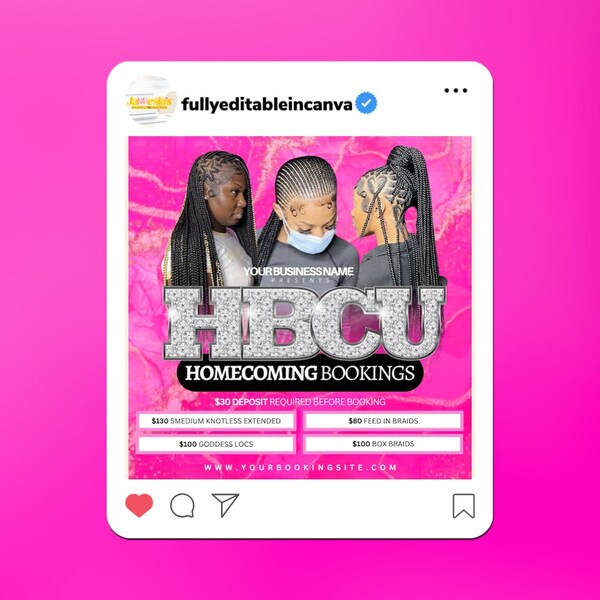 Hbcu Campaign Flyer - Etsy