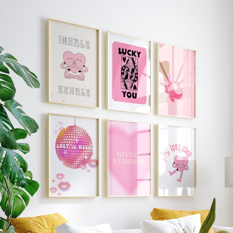Pink Aesthetic Posters - Etsy