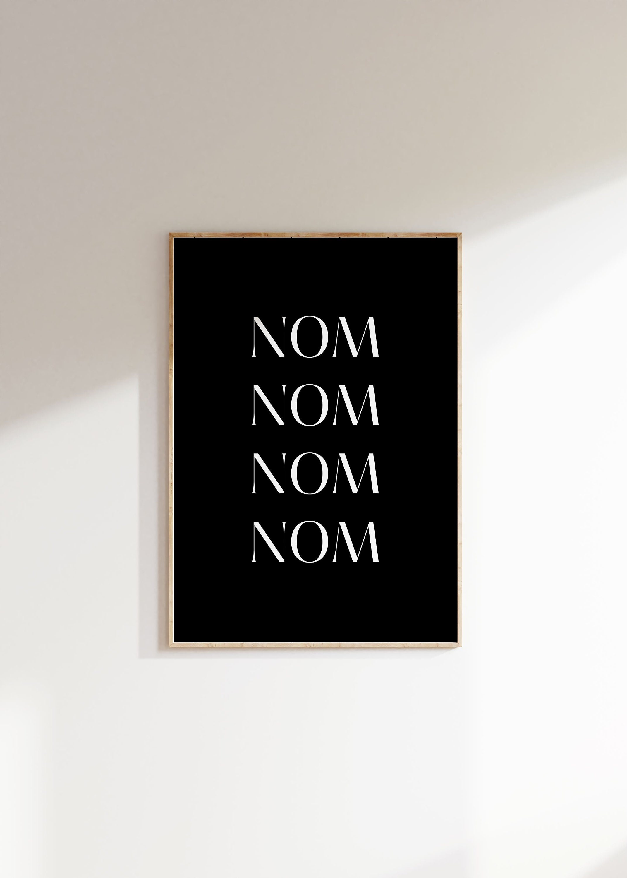 KITCHEN Print Set of 6 PRINTABLES , Minimal Kitchen Wall Art, Dining ...