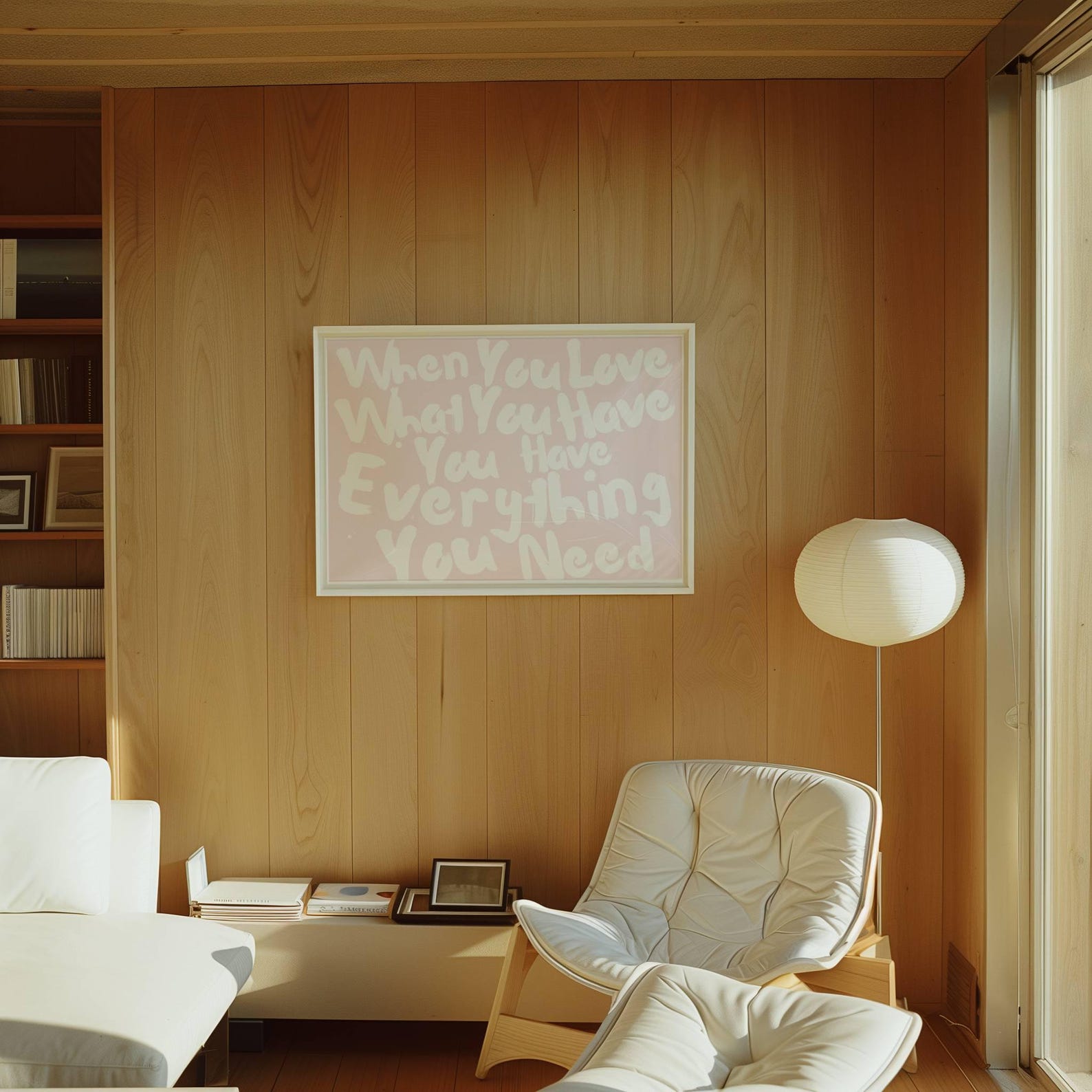 Horizontal Wall Art - Pink Bedroom Decor Girly Wall Art Trendy Wall Art ...