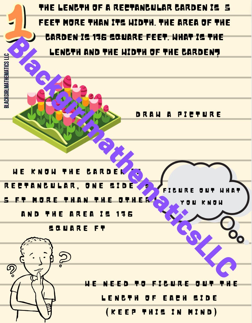 How to Solve Word Problems: Algebra - Prealgebra - Guide - Notes ...