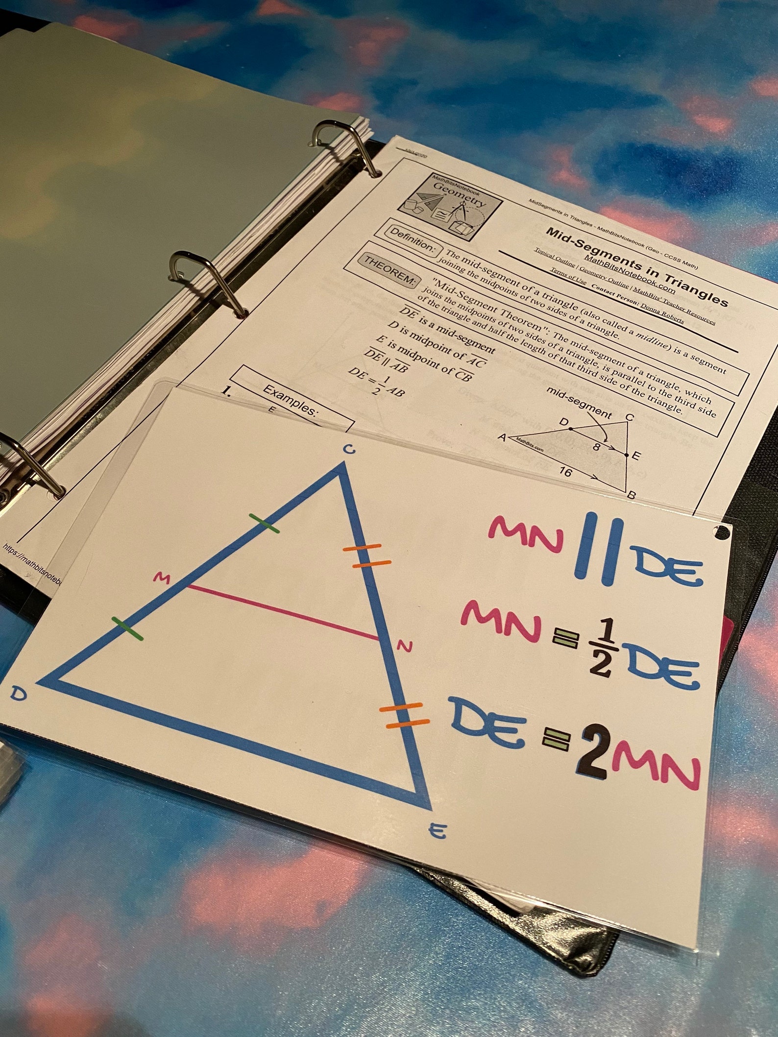 Math Flashcard Set - High School Geometry - 96 Count - Flash Cards ...