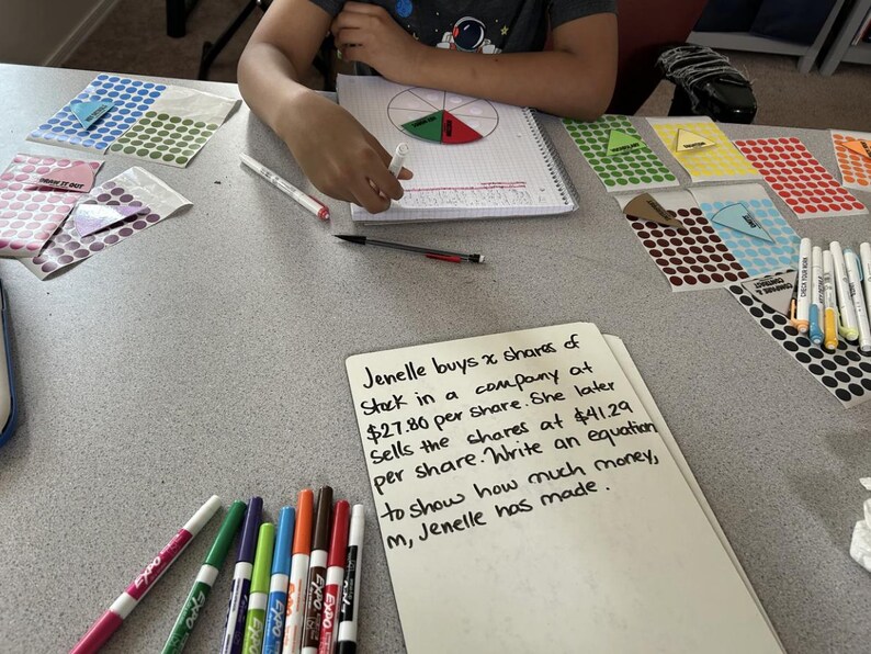 Mathematics Word Problem Pie Kit - Etsy