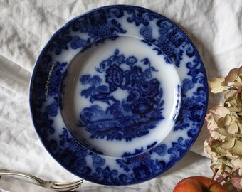 Flow Blue Bird Plate - Etsy