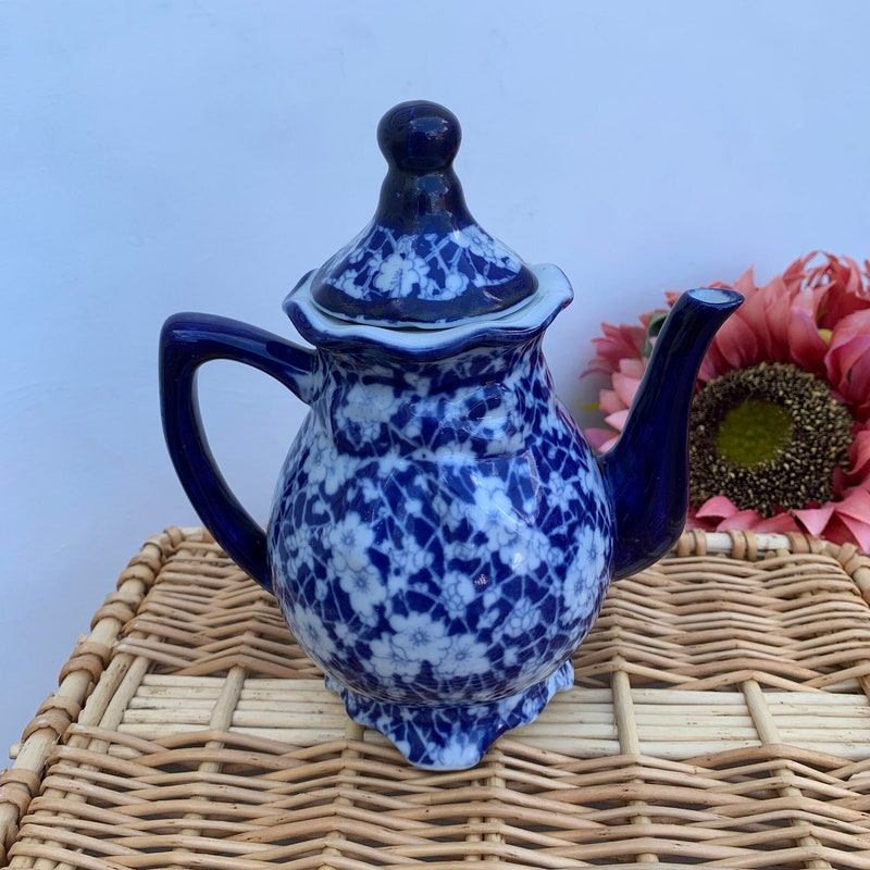 Antique Tea Pot - Etsy