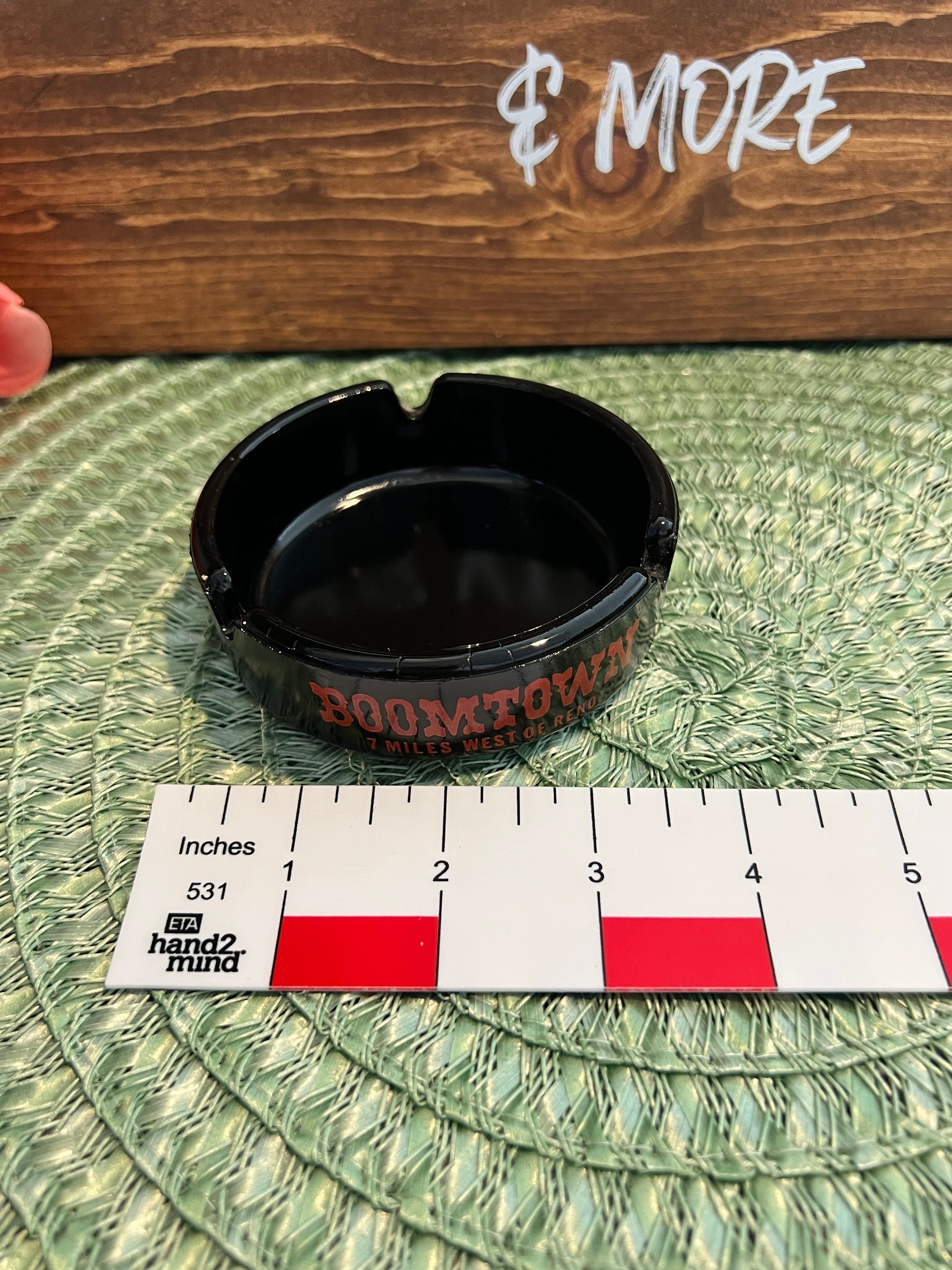 Vintage BOOMTOWN Ashtray - Etsy