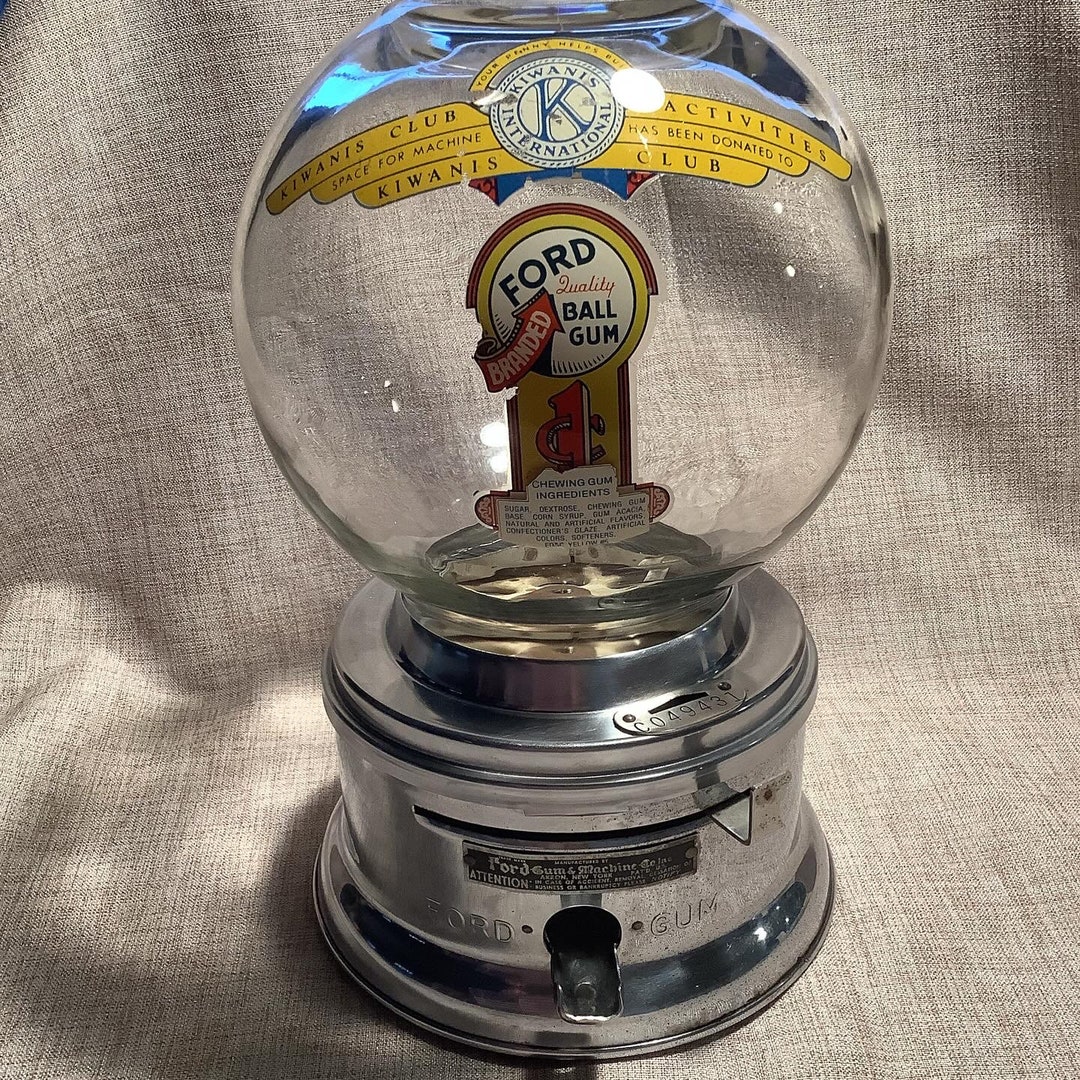 FORD 1 Cent Gum-ball Machine - Etsy