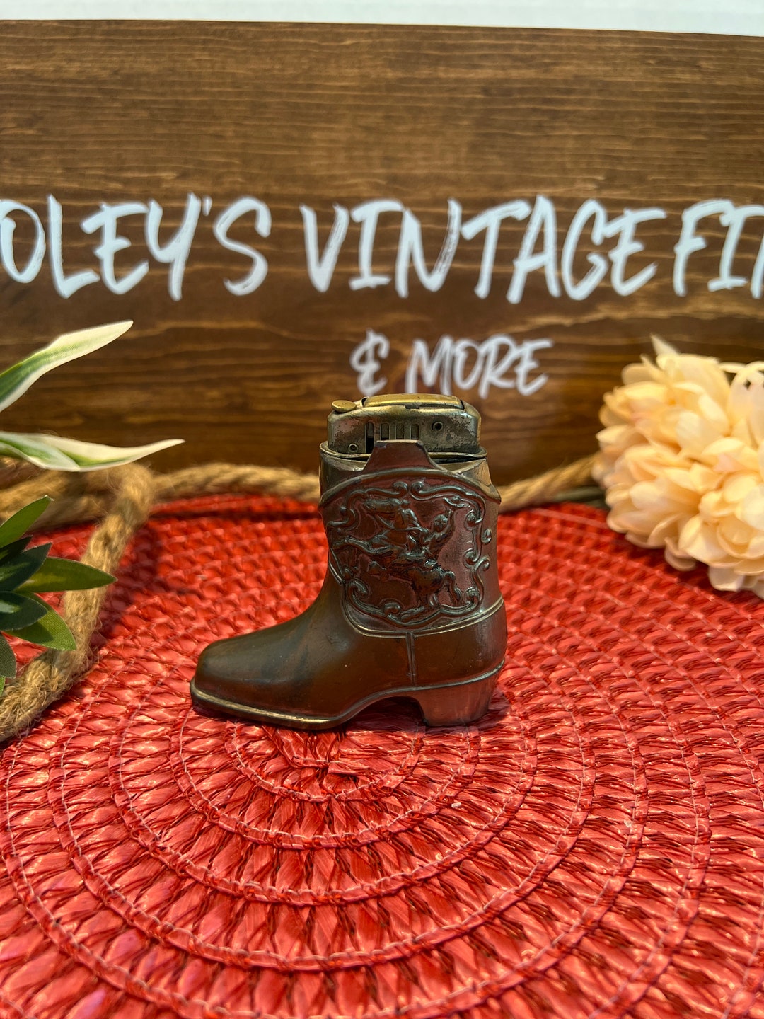 Vintage Cowboy Boot Lighter - Made in Occupied Japan - Etsy