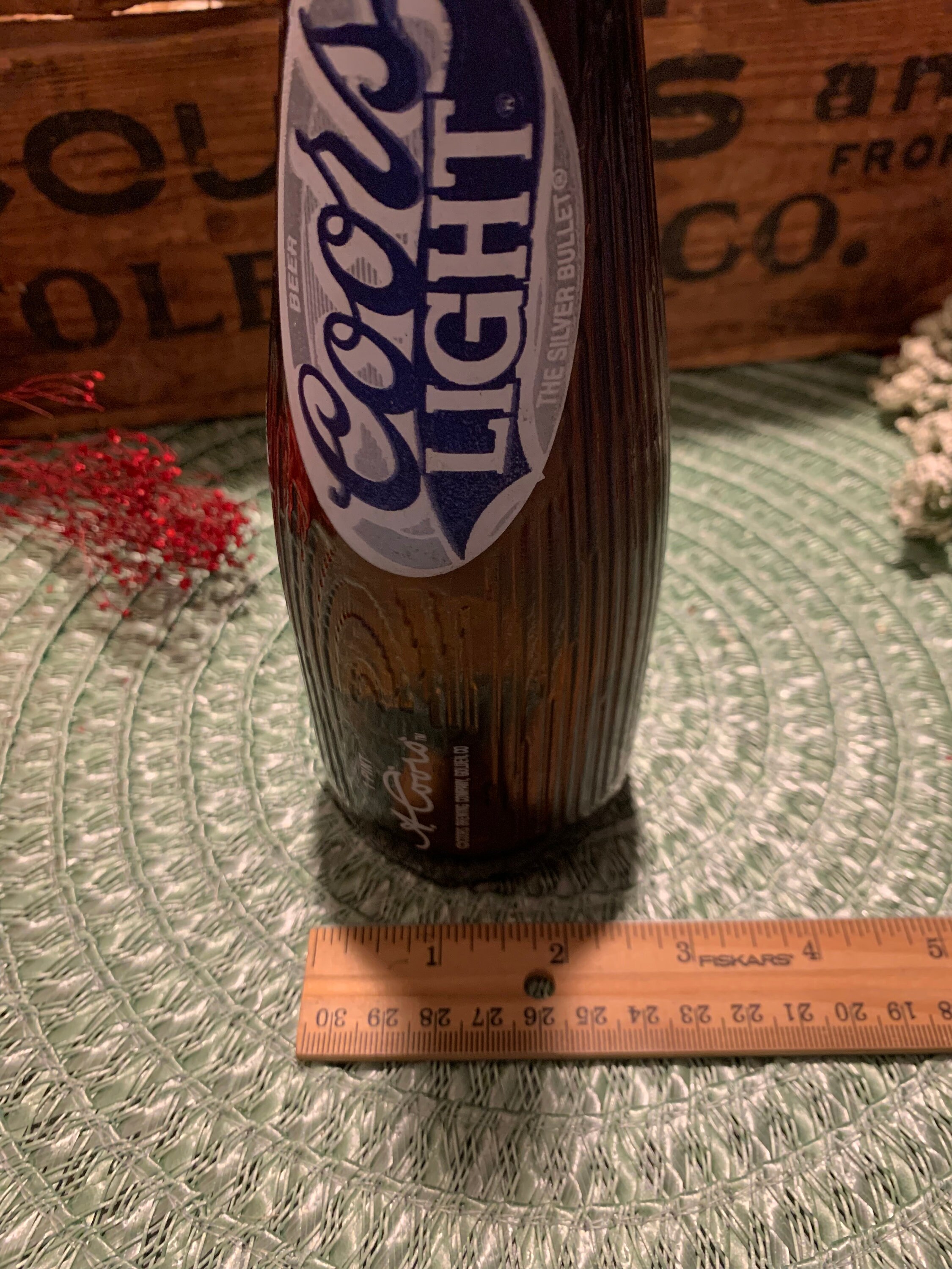 Collectible Coors Light Bottle - Etsy