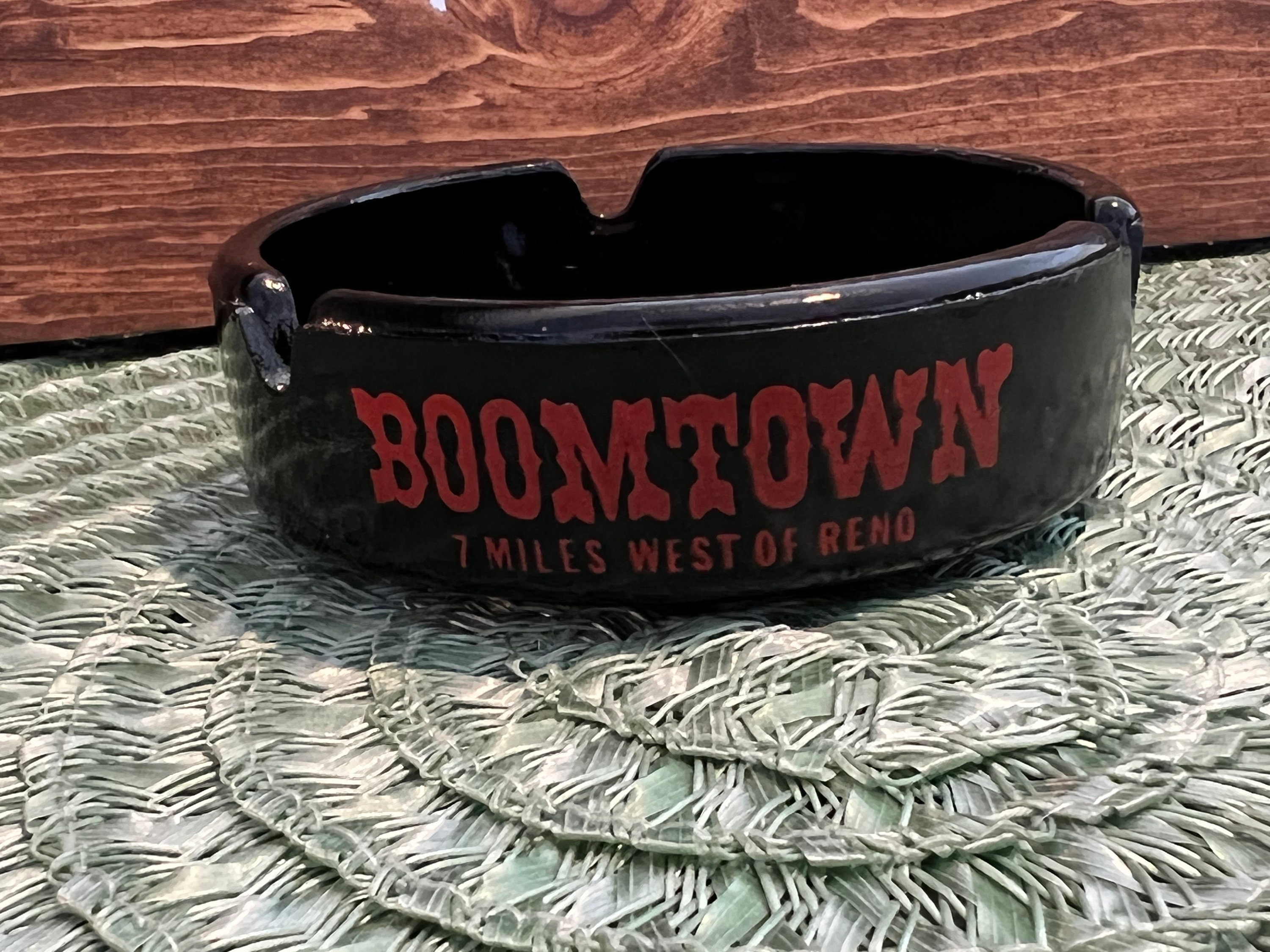 Vintage BOOMTOWN Ashtray - Etsy