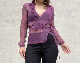 Silk Organdy Shirt - Etsy