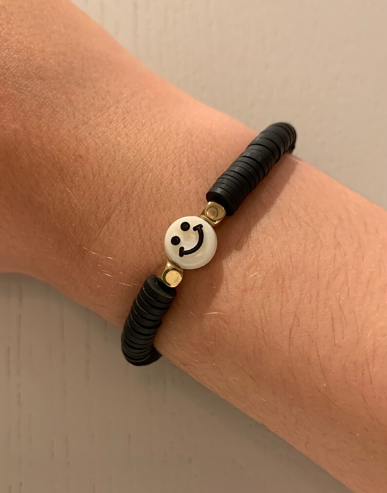 Matching Smiley Face Bracelets - Etsy