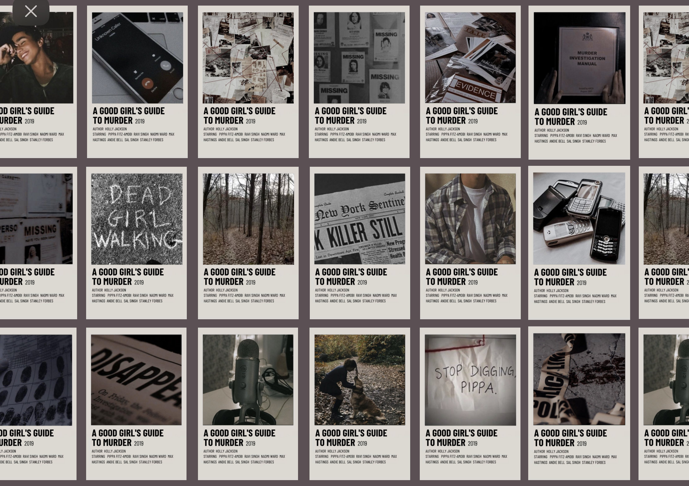 A Good Girl’s Guide to Murder Printable Polaroid Movie Posters, Agggtm ...