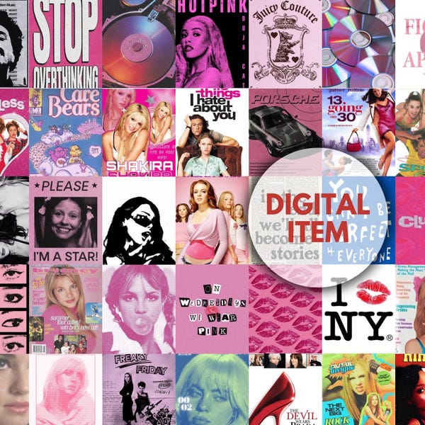Y2k Collage Kit - Etsy