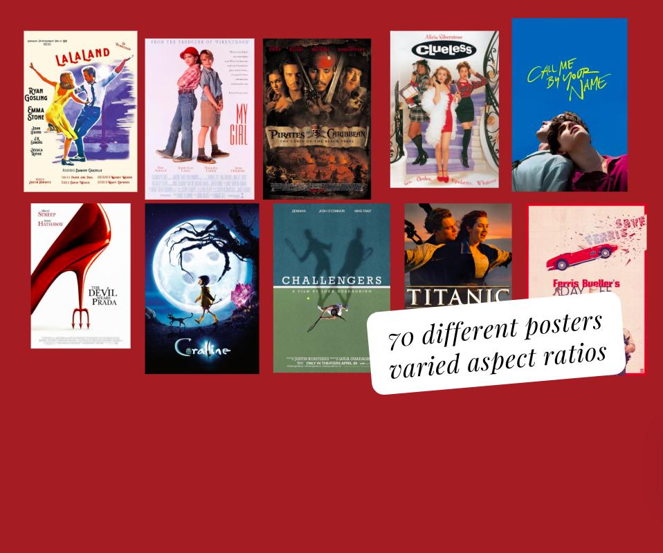 70 PCS Classic Movie Poster Wall Collage Kit | Movie Posters, Downtown ...
