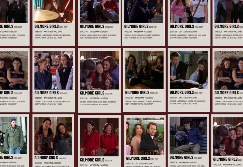 Gilmore Girls Polaroid Movie Posters Printable, Gilmore Girls Fall ...