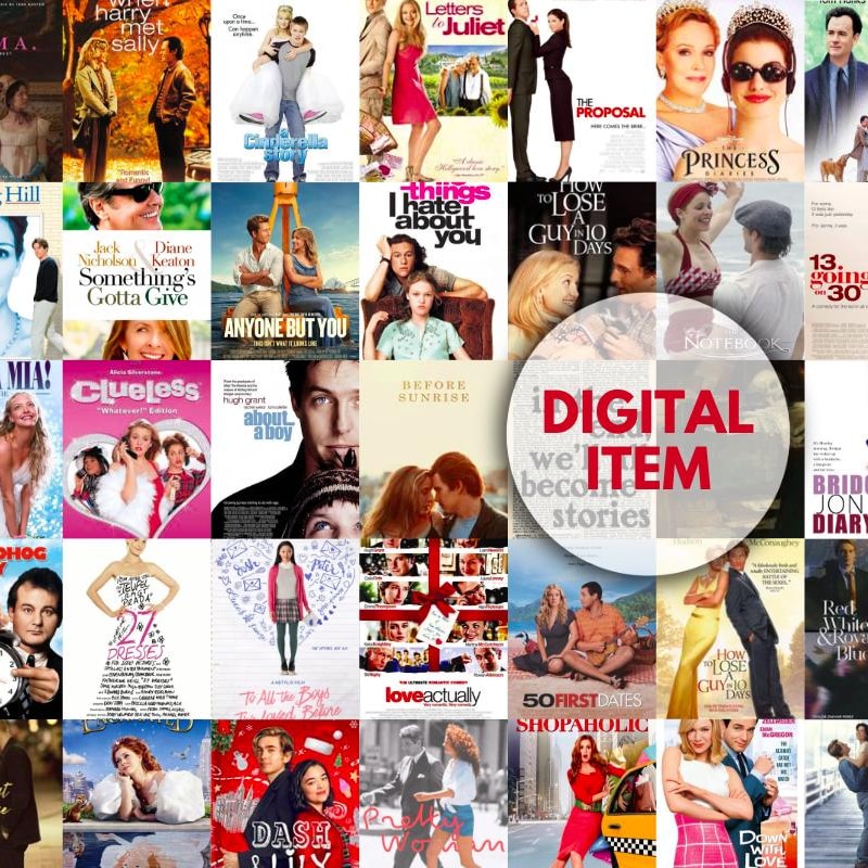 2000s Romcom Posters - Etsy