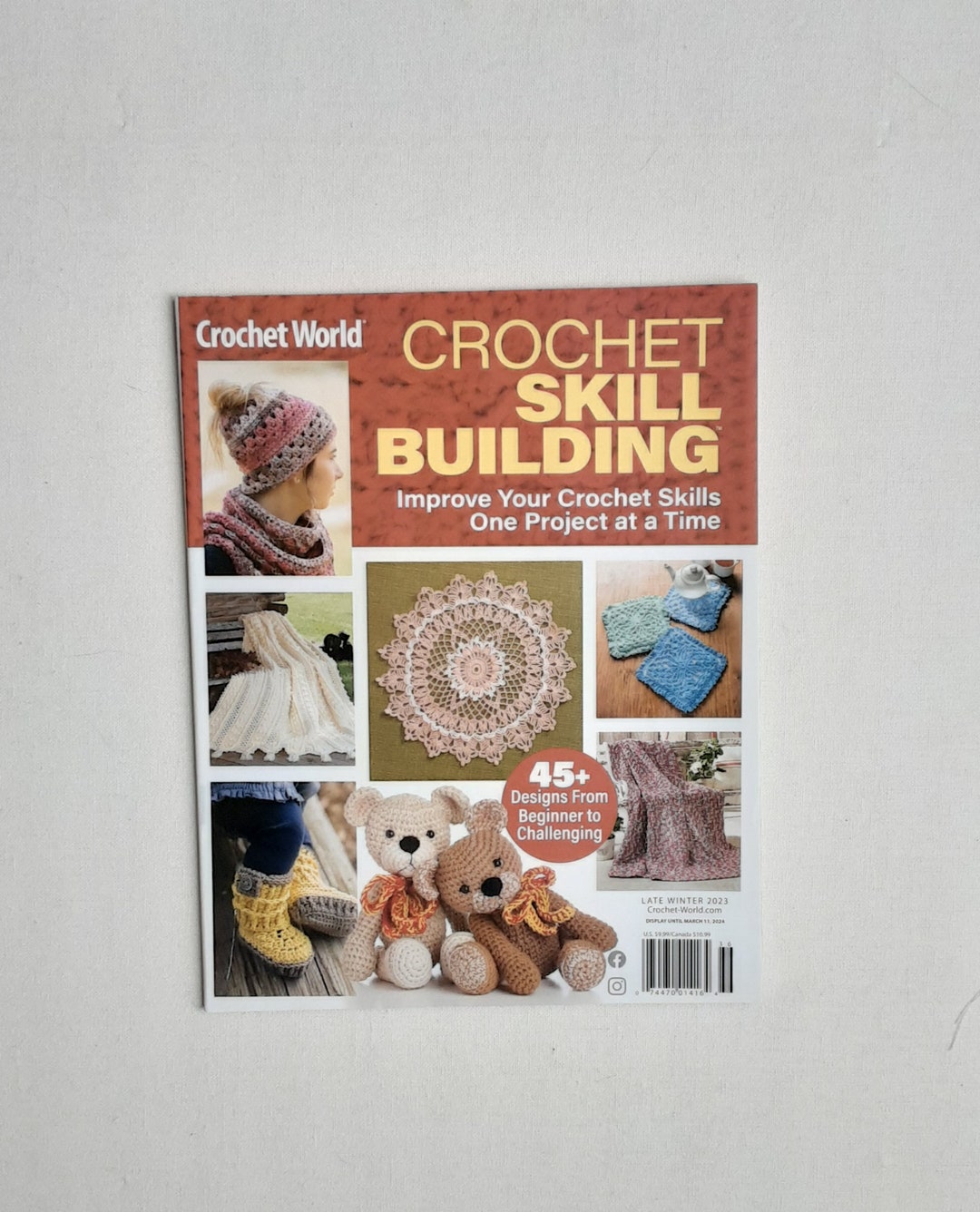 Crochet World Crochet Skill Building Magazine, Crochet Patterns ...