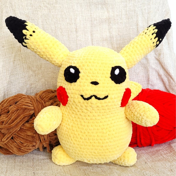 Pikachu Plushie - Etsy