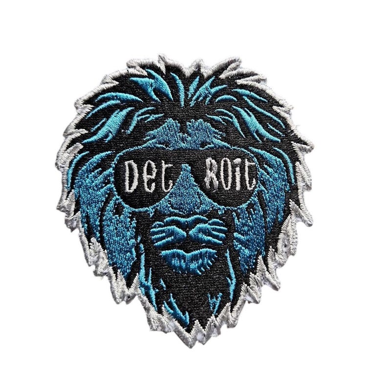 Lion Patch - Etsy