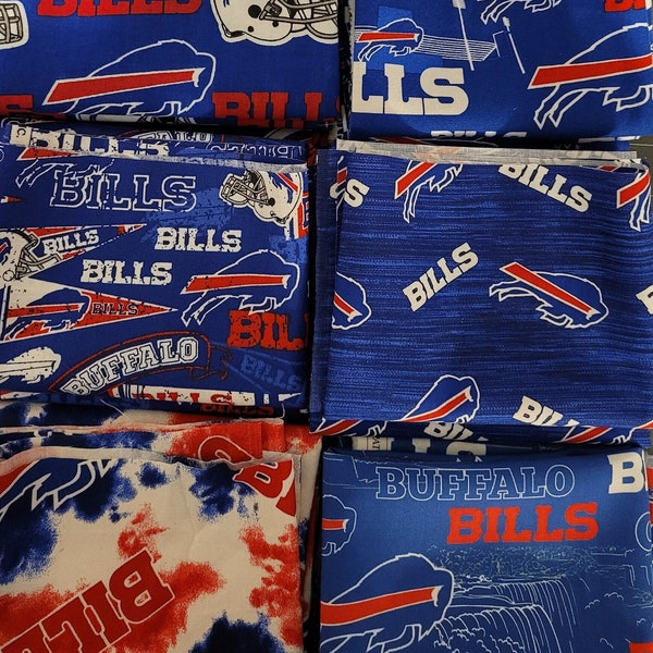 Buffalo Bills Fabric - Etsy