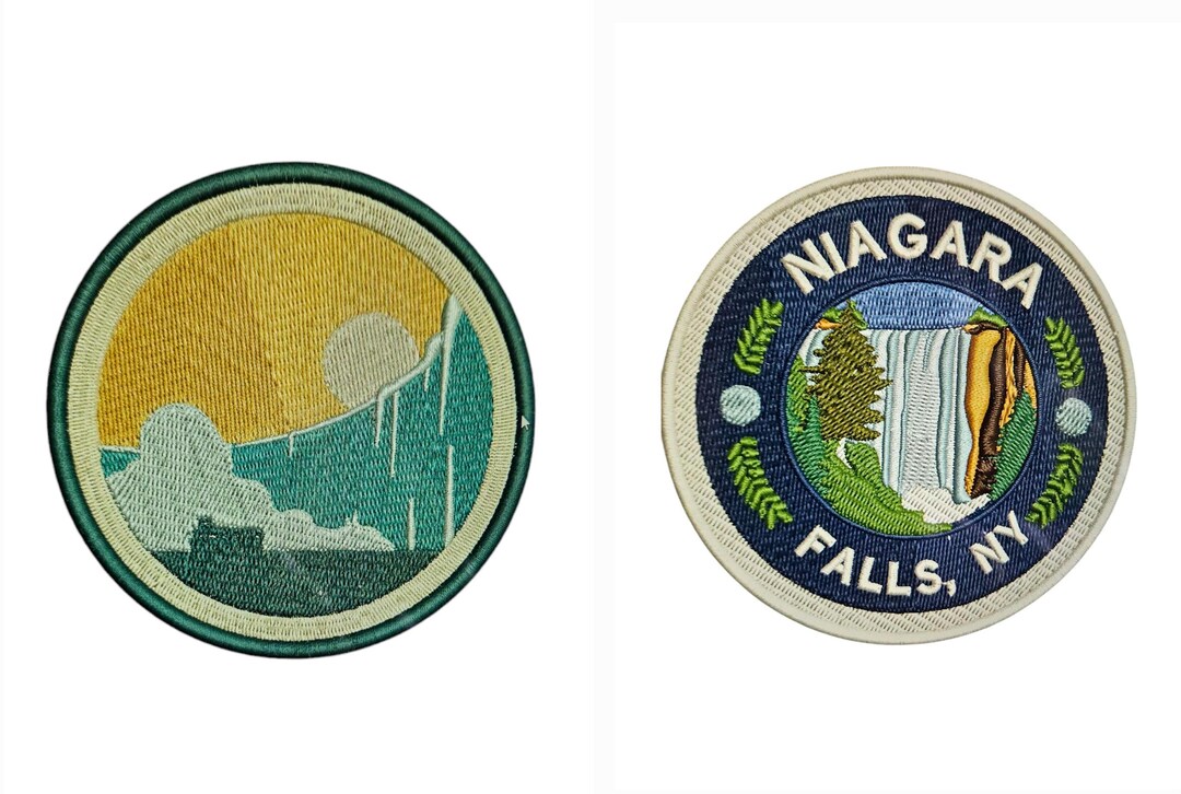 N13. Niagara Falls Patch Iron on Souvenir 4 Inches - Etsy
