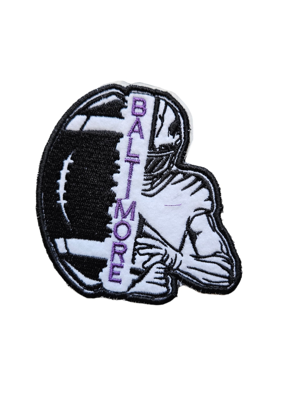 Baltimore Football Player Patch Iron On - Etsy